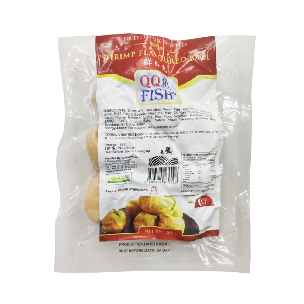 QQ Shrimp Flavored Ball 200g (Frozen)