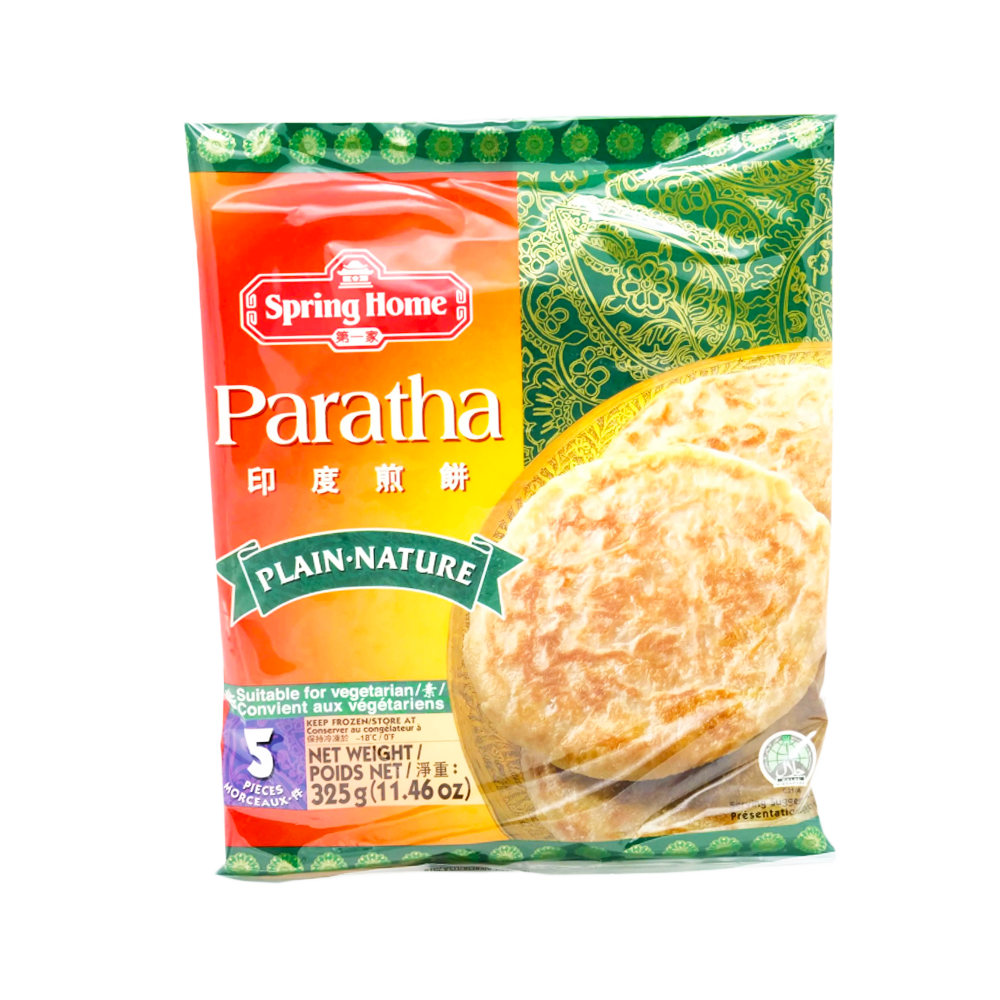 SPRING HOME Plain Roti Paratha 320g (Frozen)