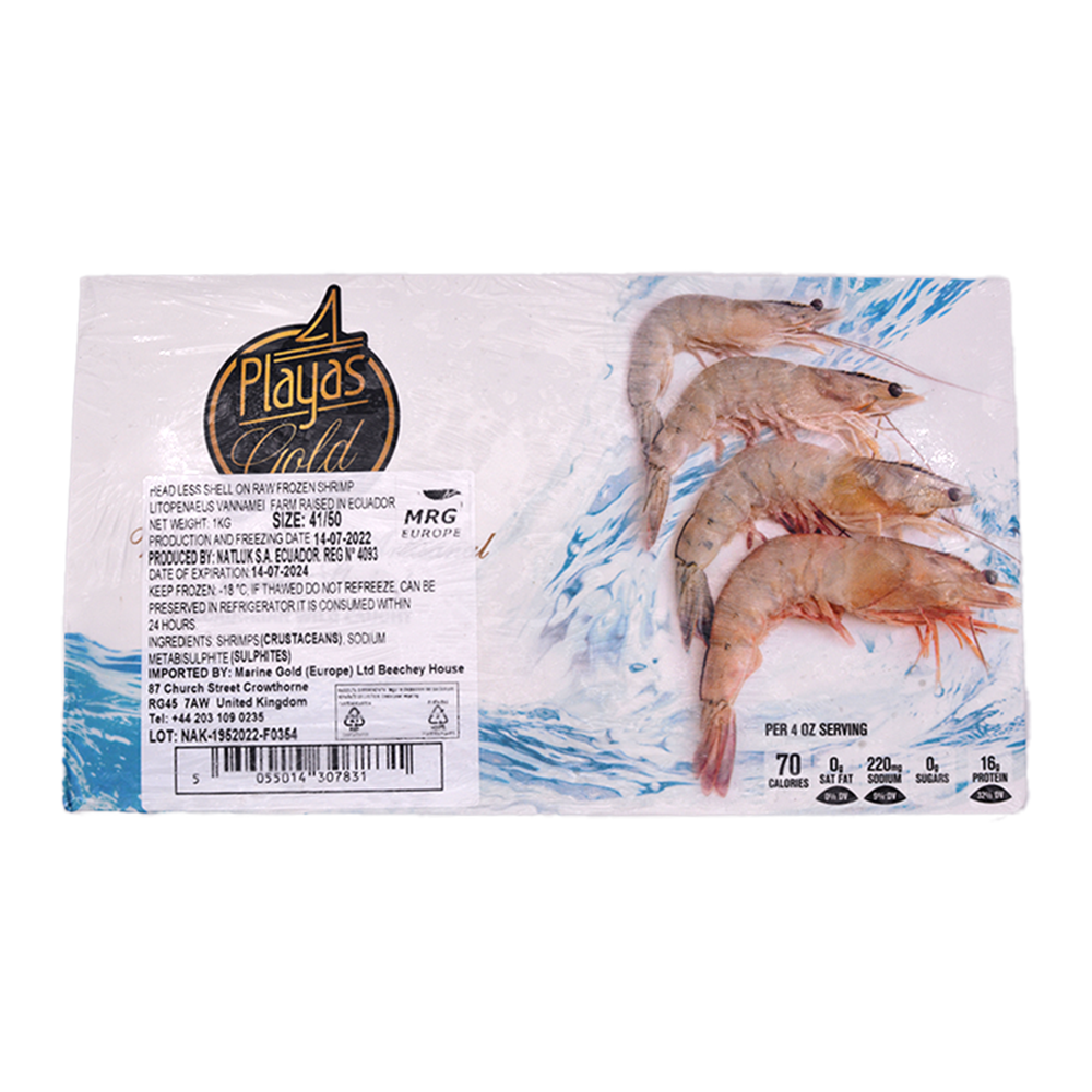 Ecuador HLSO 41/50 1kg net (Frozen)