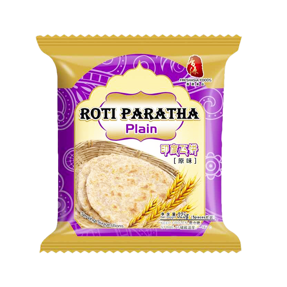 FRESHASIA Plain Roti Paratha 325g (Frozen)