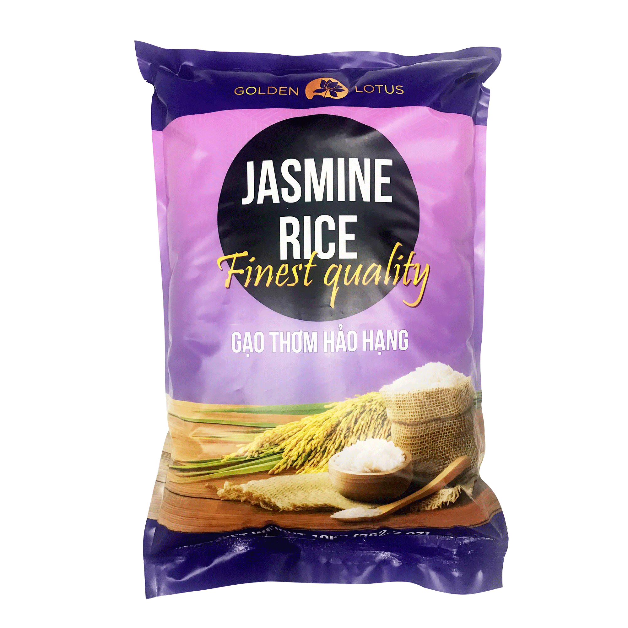 Golden Lotus Jasmine Rice 10kg