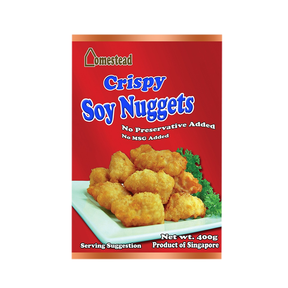 HOMESTEAD Crispy Soy Nuggets 400g (Frozen)