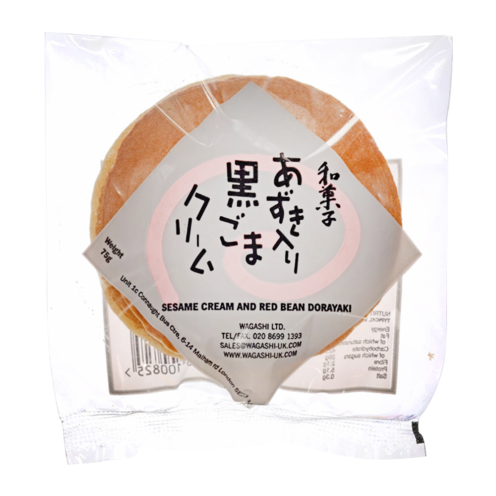 WGS Sesame Cream Dorayaki 75g (Frozen)